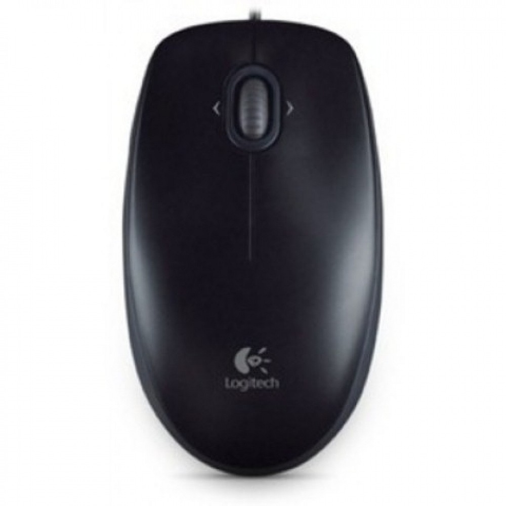 Logitech M100 USB Mouse - Black