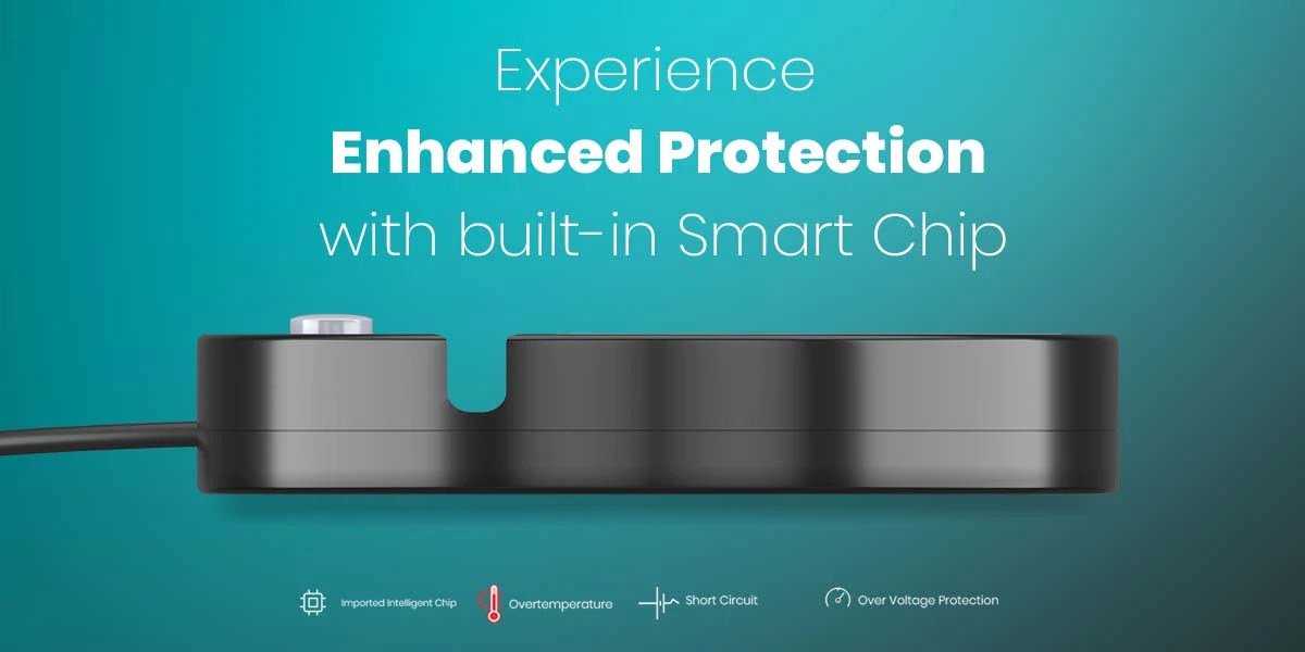 Portronics Power Plate 5 Surge Protector with USB Charging Ports ...