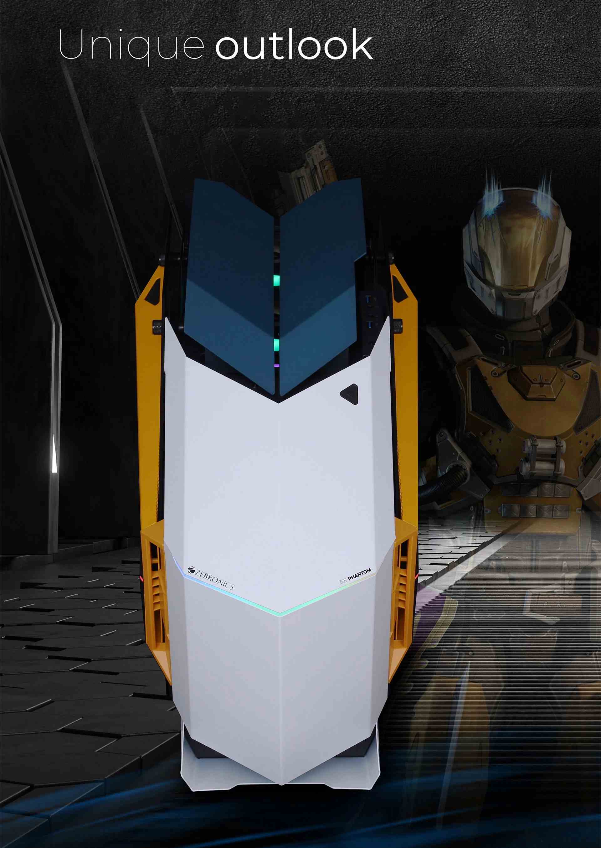 Zebronics Phantom Gaming Cabinet Best Price in India on Thevauestore.in