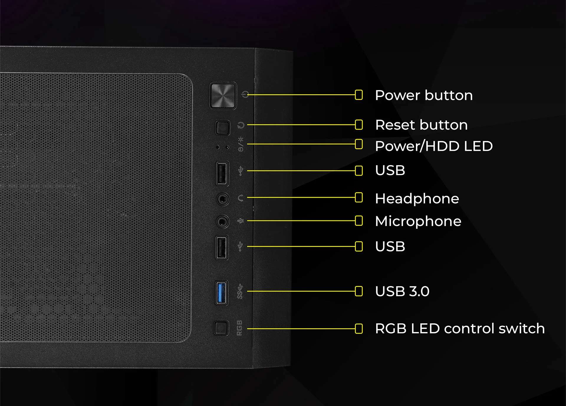 Zeb Invader Black Mid-Tower Gaming Cabinet Best Price in India on ...